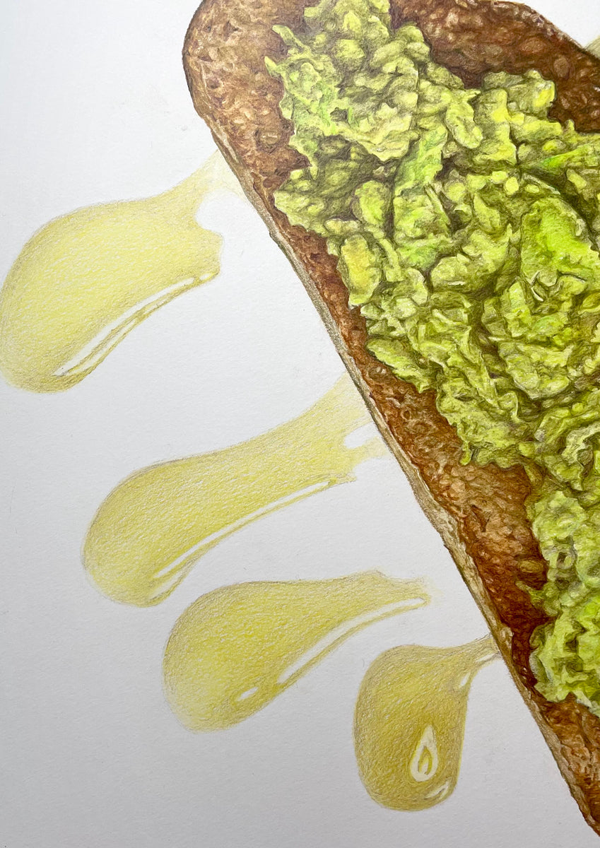 Smashed - Original Hand Drawing – Pencil on Paper